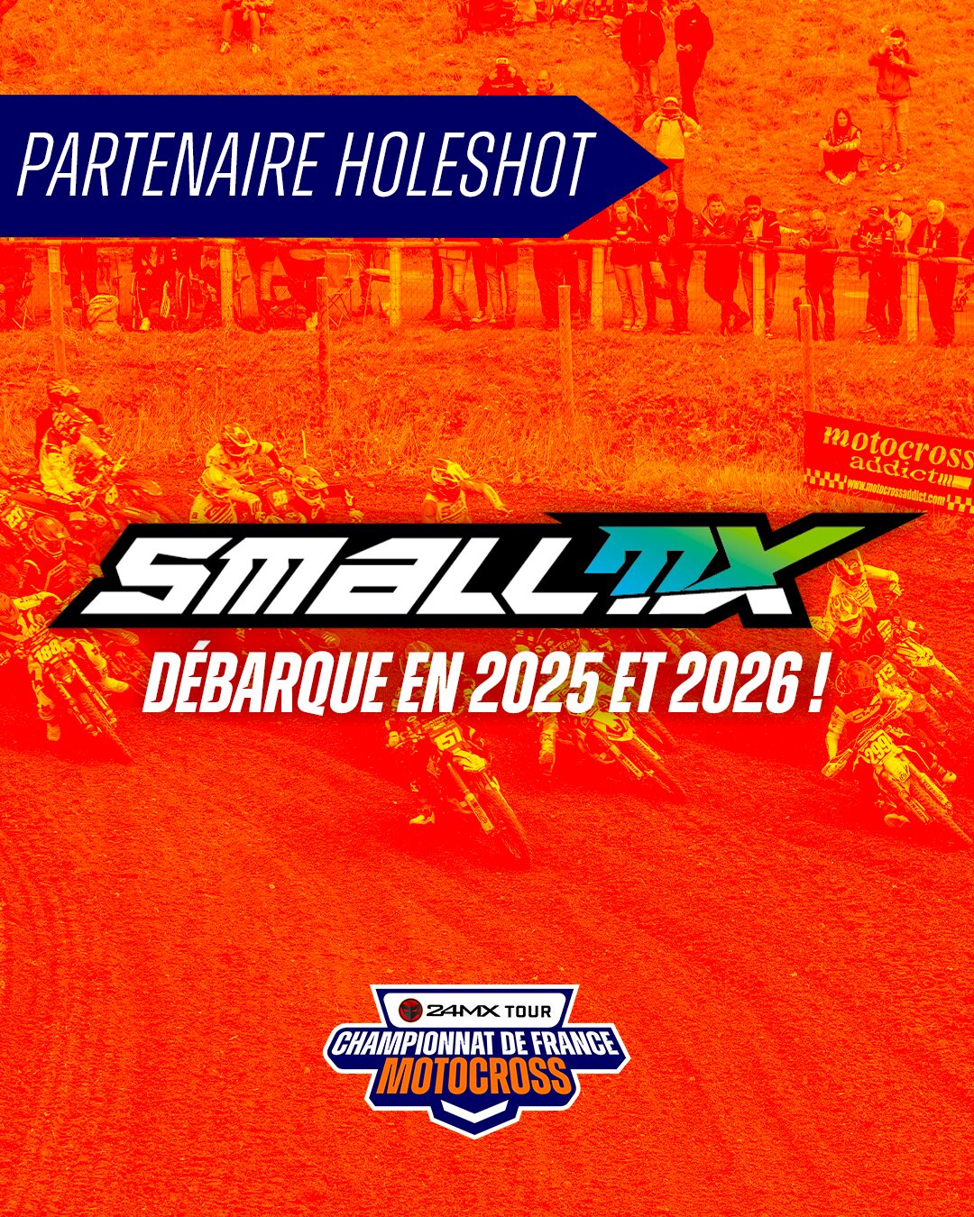 ¡La gira 24MX conoce su nuevo socio de Holeshot! - Blog Mxtotal